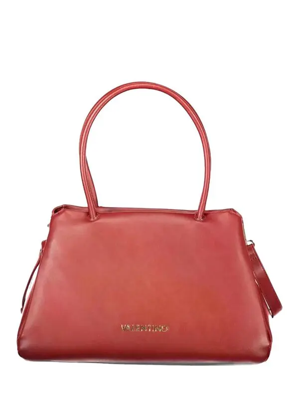MARIO VALENTINO Logo-lettering Tote Bag - Red