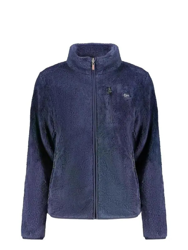 NORWAY 1963 Fleece Zip-up Sweatshirt - Blue