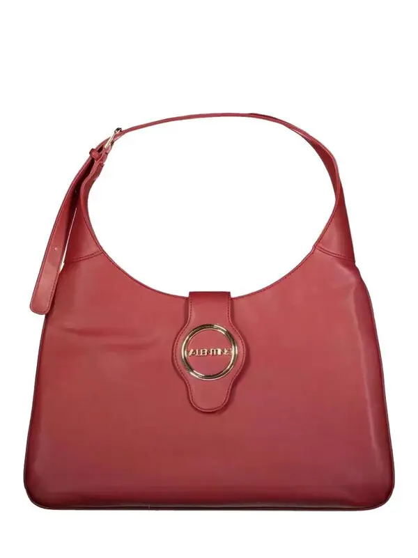 MARIO VALENTINO Logo-plaque Shoulder Bag - Red