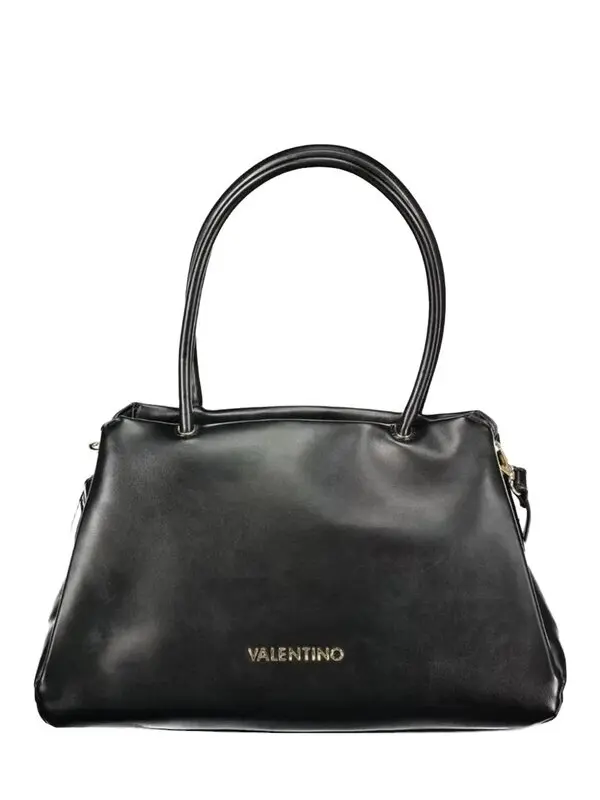 MARIO VALENTINO Logo-lettering Tote Bag - Black
