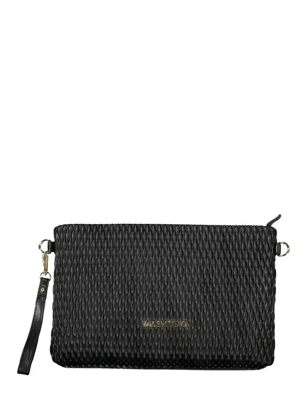 MARIO VALENTINO Quilted Clutch Bag - Black