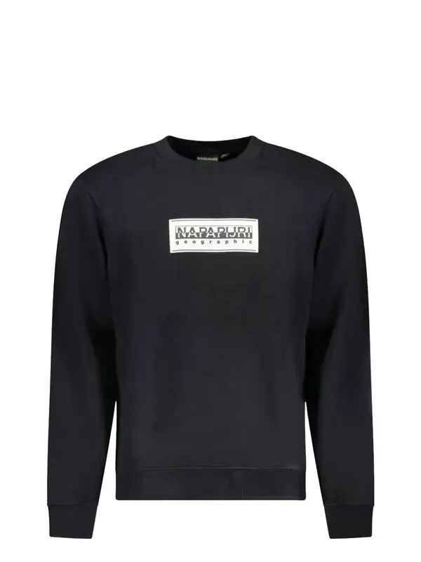 NAPAPIJRI Logo-print Crewneck Sweatshirt - Black