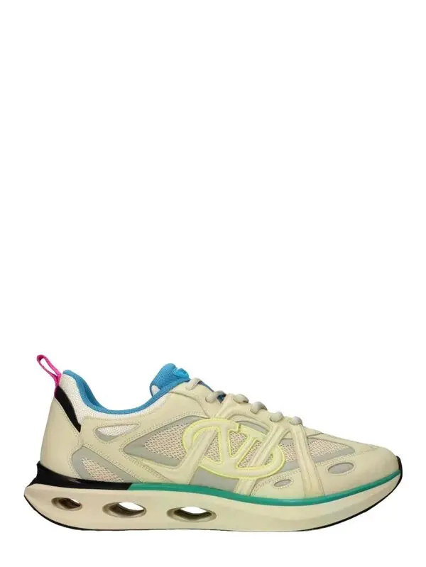 Valentino Garavani Vlogo Signature Mesh Sneakers - Neutrals