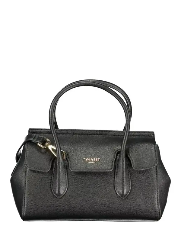 TWINSET Logo-lettering Tote - Black
