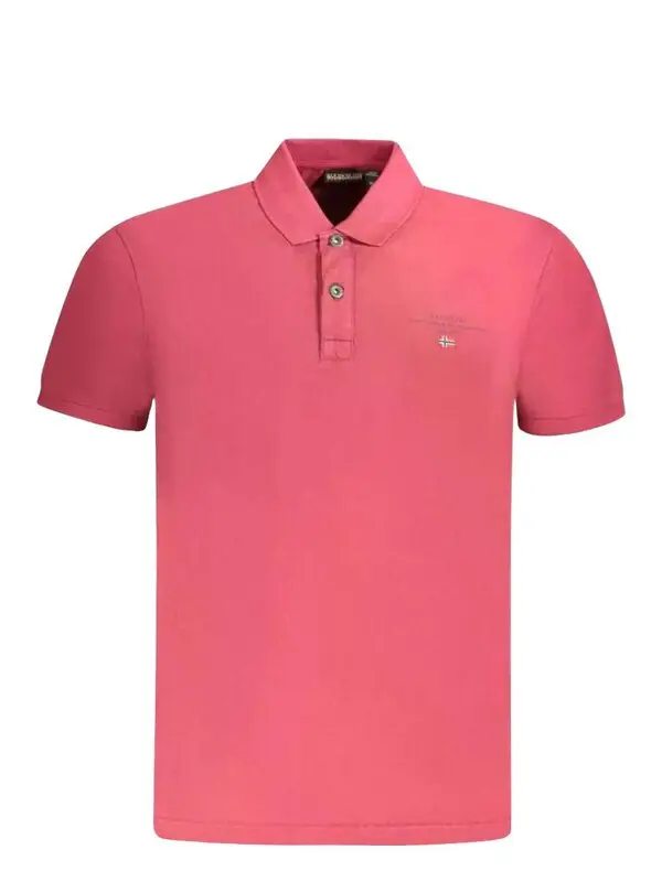 NAPAPIJRI Logo-embroidered Polo Shirt - Pink