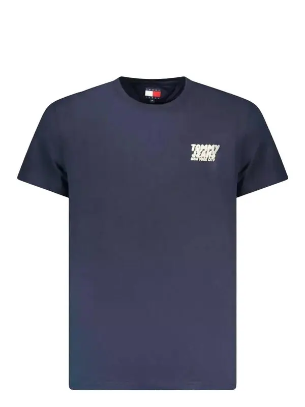 Tommy Hilfiger Logo Cotton T-shirt - Blue