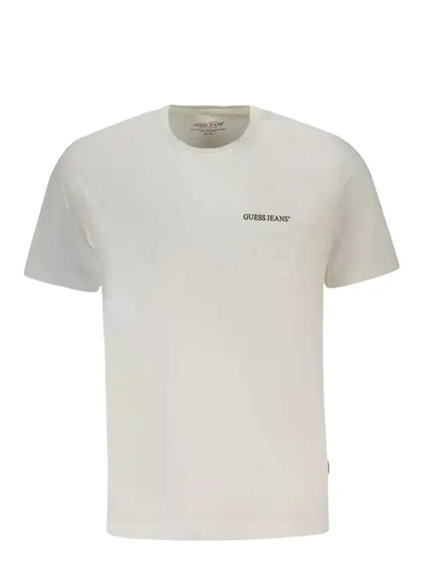 Guess Logo-print Crew-neck T-shirt - Neutrals