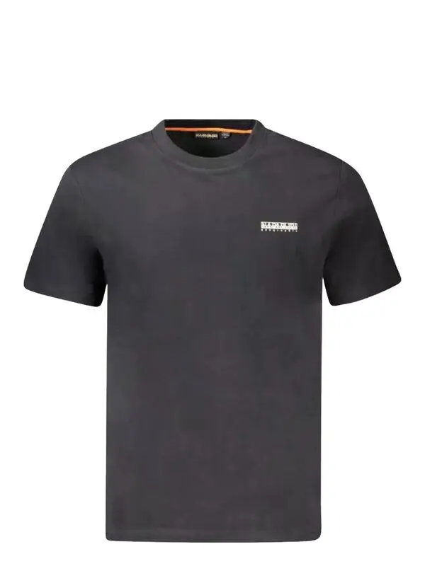 NAPAPIJRI Logo-patch Cotton T-shirt - Black