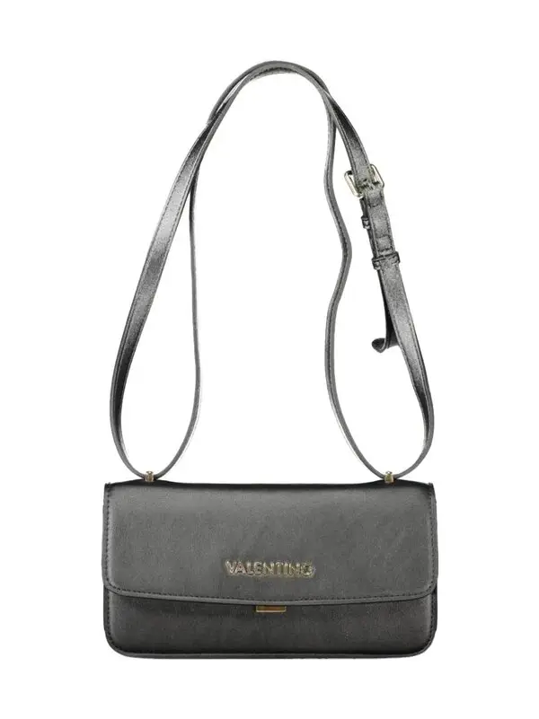 MARIO VALENTINO Flap Crossbody Bag - Black