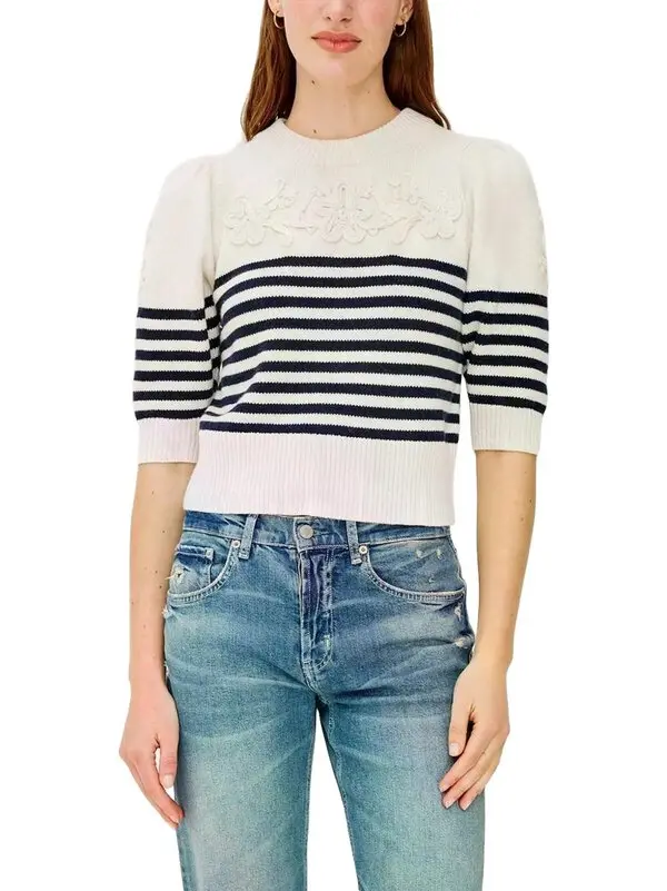 Rails Martha Short-sleeve Sweater - Neutrals