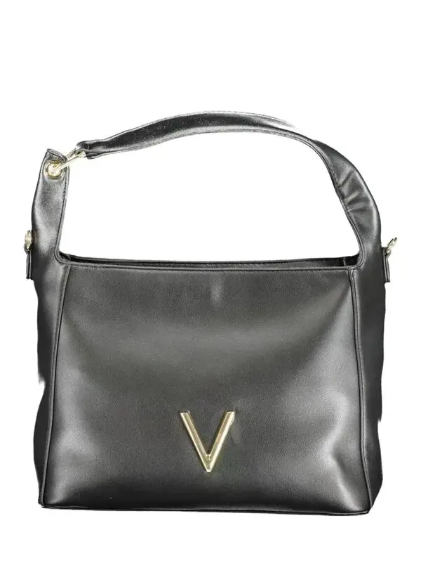 MARIO VALENTINO Logo-plaque Tote Bag - Black