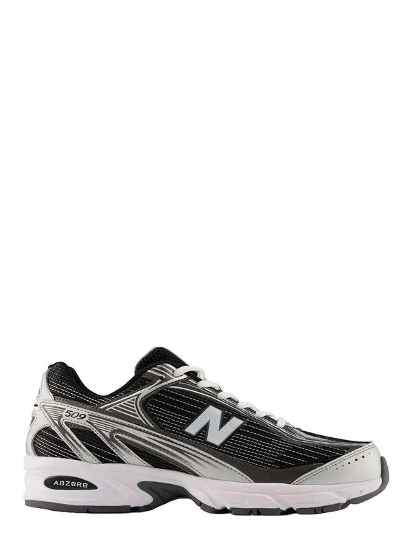 NEW BALANCE 509 Sneakers - Black/nb 103 White/silver Metallic