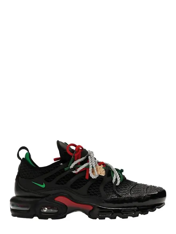 Nike Max Plus Homecoming Sneakers - Black/court Green/university Red