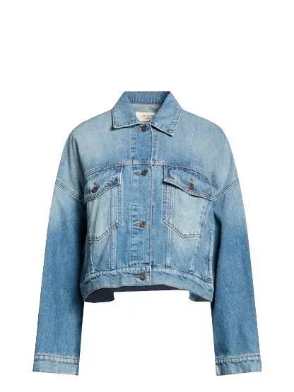 Max Mara Denim Trucker Jacket - Blue