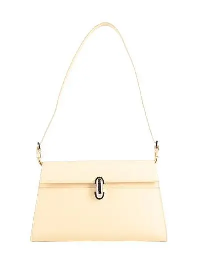 Savette Handbag In Calfskin Leather - White
