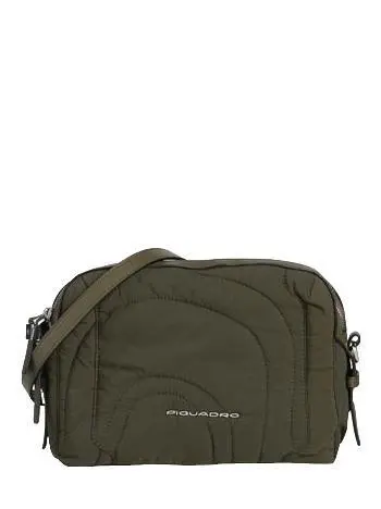 PIQUADRO Military Cow Leather Camera Bag - Green