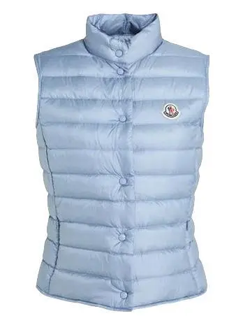 Moncler Light Polyamide Quilted Vest - Blue