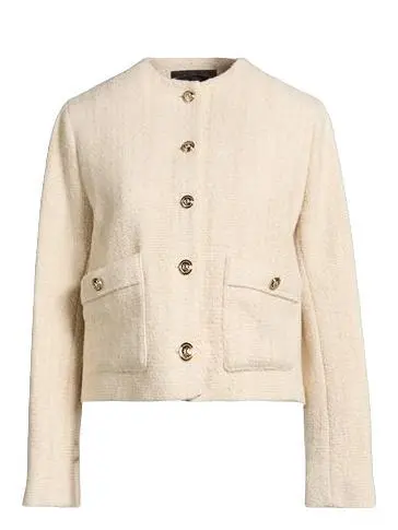 Maje Tweed Jacket - Beige