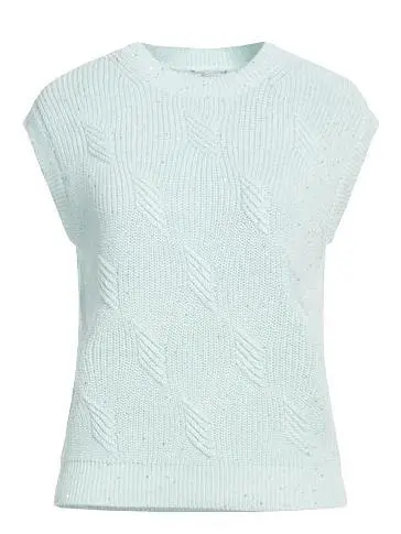 Peserico Knitted Sleeveless Top - Sky Blue