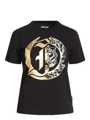 Just Cavalli Logo-print T-shirt - Black