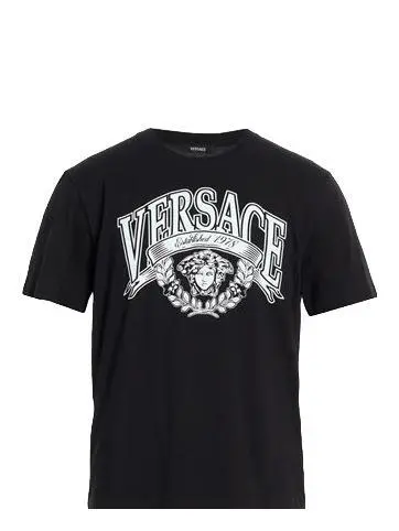 Versace T-shirt Size Cotton - Black
