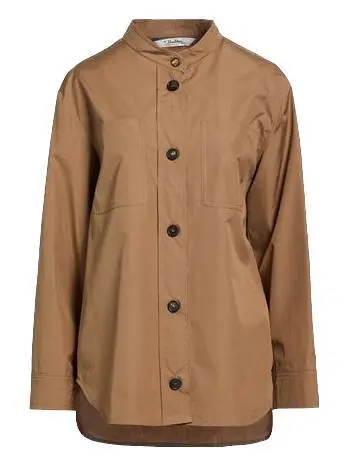 Max Mara Shirt Light Brown Cotton - Beige