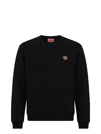 Kenzo Cotton Sweatshirt - Black