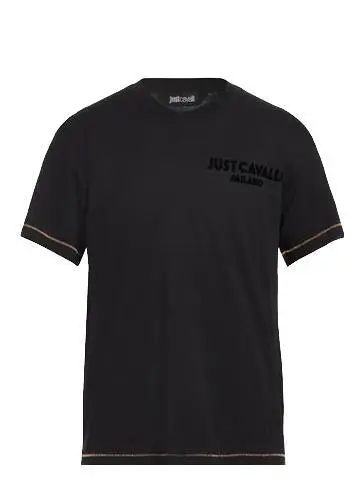 Just Cavalli T-shirt Size Cotton - Black