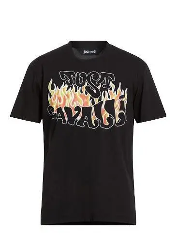 Just Cavalli T-shirt Size Cotton - Black