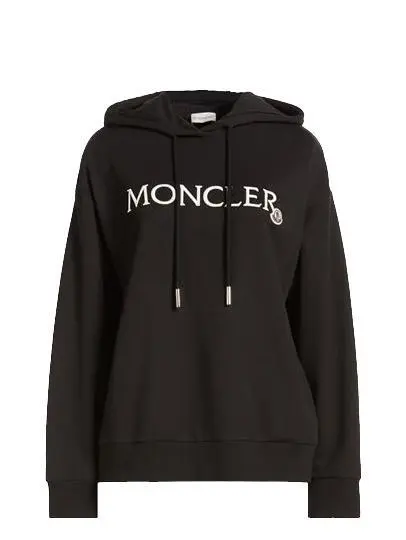 Moncler Cotton French Terry Sweatshirt - Black