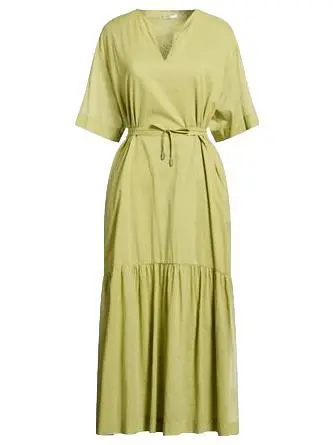 Peserico Easy Midi Dress - Sage Green