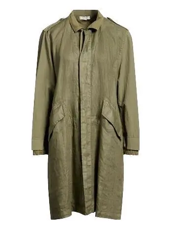 Crossley Military Overcoat - Green