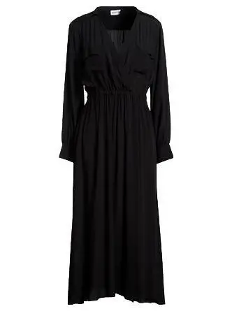 Marella Midi Shirt Dress - Black