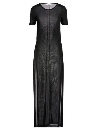 LEMAIRE Maxi Viscose Dress - Black