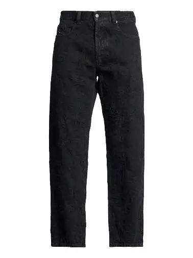 DIESEL® Cotton Straight-leg Jeans - Black