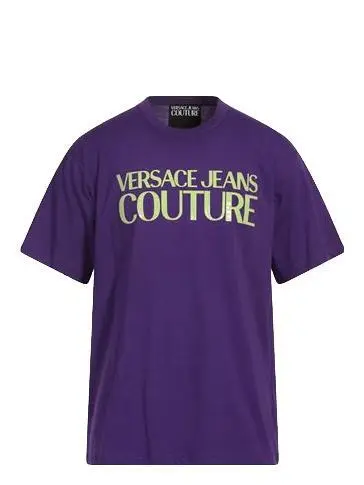 Versace T-shirt Size Cotton - Purple