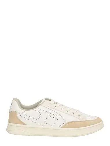 DIESEL® Midnight Cow Leather Sneakers - Beige