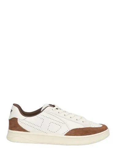 DIESEL® Midnight Cow Leather Sneakers - Brown