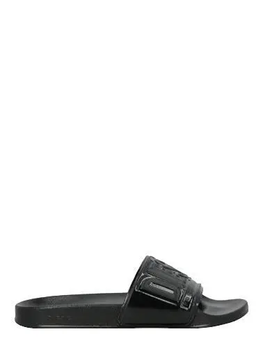 DIESEL® Rubber Pool Slides - Black