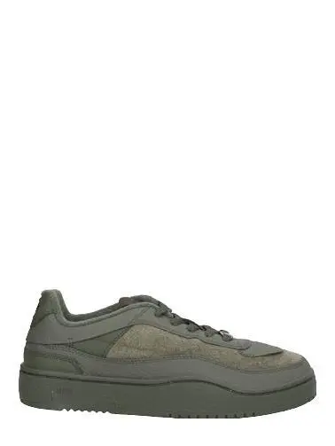 DIESEL® Pebbled-leather Low-top Sneakers - Green