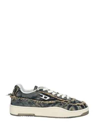 DIESEL® Low-top Denim Sneakers - Navy