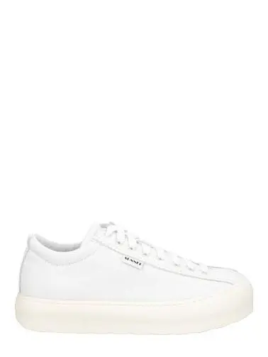 Sunnei Leather Sneakers - White