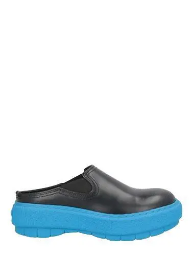 Sunnei Leather Clogs - Black