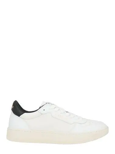 REPLAY Low-top Leather Sneakers - White