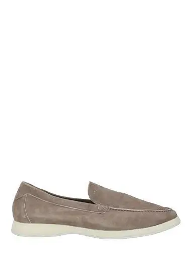 ANDREA VENTURA FIRENZE Suede Loafers - Grey