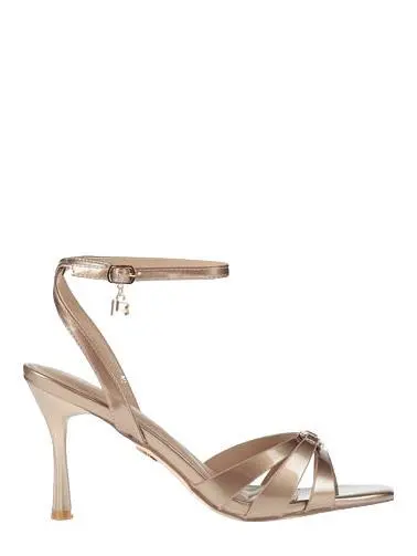 LAURA BIAGIOTTI Metallic Sandals - Yellow