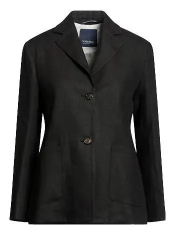 Max Mara Linen Blazer - Black