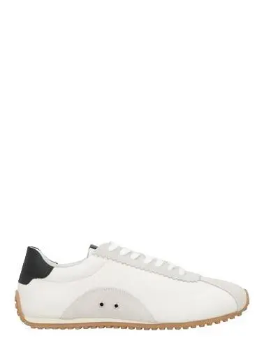 Sandro Leather Sneakers - White