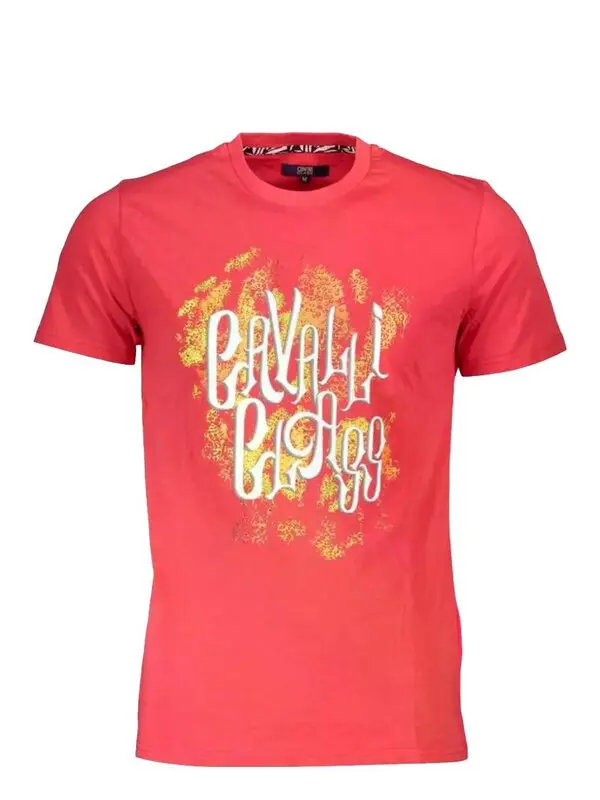 Roberto Cavalli Graphic-print T-shirt - Red