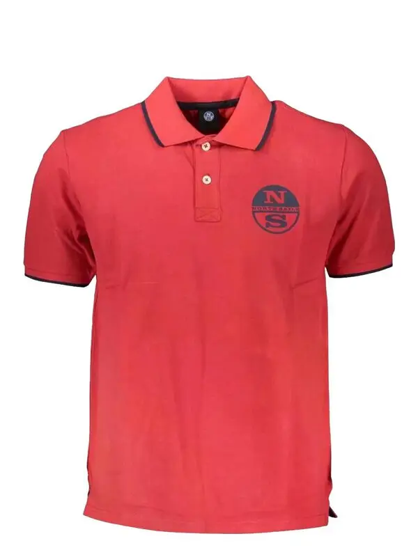 NORTH SAILS Logo-print Polo Shirt - Red